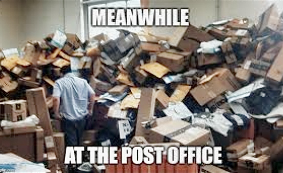 Neither snow nor rain… my *ss. | River's world…..